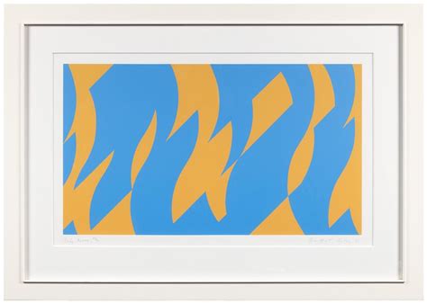 Going Across By Bridget Riley 2011 Print Screen Printing Singulart