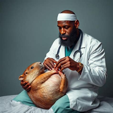 Doctor Lebron And Capybara