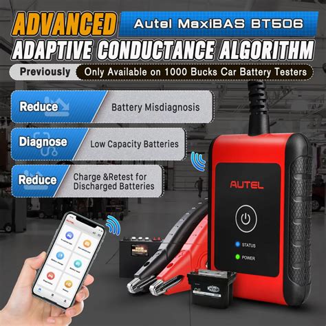 Autel Mk808bt Pro Vehicle Diagnostics Scanner 13 Power Tool