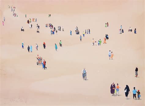 Marrakech V By Carlos Martin 2022 Work On Paper Oil On Paper