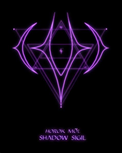 Shadow Sigil By Aentheartist On Deviantart Element Symbols Magic