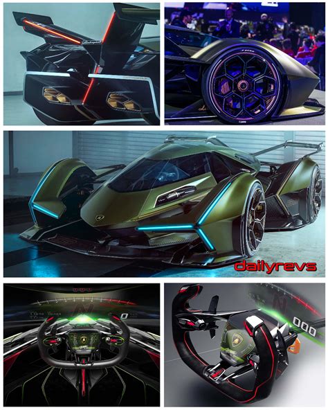 2019 Lamborghini Lambo V12 Vision Gran Turismo Concept Hd Pictures