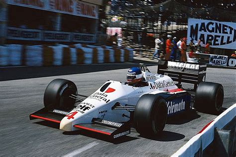 1986 Gp Monaco Philippe Streiff Tyrrell 015 Renault Race Cars