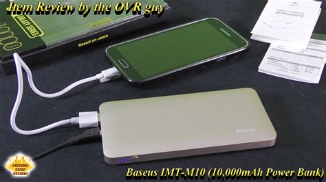 Baseus Imt M10 10000mah Power Bank Review Original Video Reviews