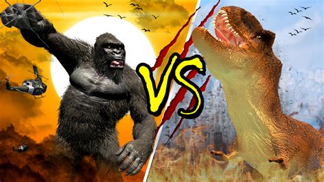 Gorilla Vs T Rex