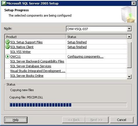 CHW DBA TechNet Installing SQL On A Cluster