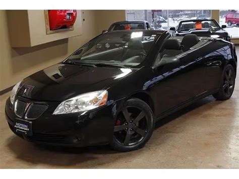 2007 Pontiac G6 Gt Hardtop Convertible Automatic 2 Door Convertible
