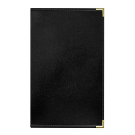 H Risch Inc 8 12 X 14 Black Tuxedo Leather Customizable 4 View