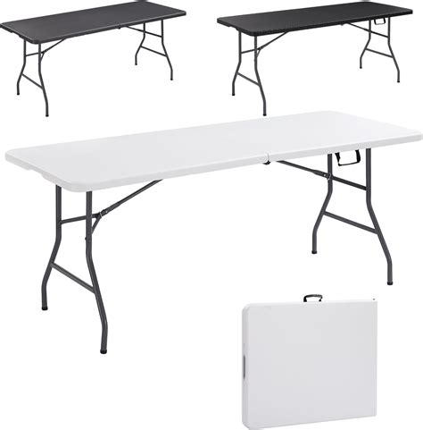 Tronitechnik® Gartentisch Tisch Klappbar Kunststoff 120x60 Cm Campingtisch Partytisch