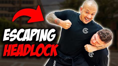 How To Escape A Headlock In A Fight Youtube