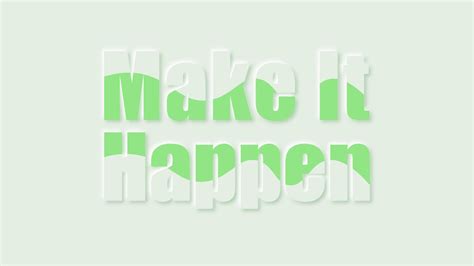 Neumorphism Text Effect Adobe Illustrator Youtube