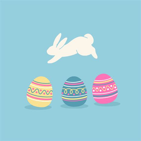 Free Flat Easter Clipart Template To Edit Online