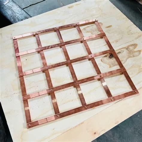 Lattice Copper Earthing Mats Em630 In Earthing System Copper Earth