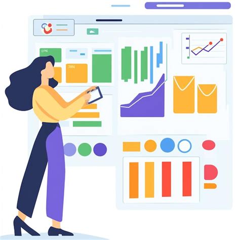 A Visual Of A User Analyzing Ecommerce Performance With Metrics Like