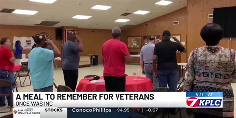 ‘once Was Hosts Veterans Remembrance Meal