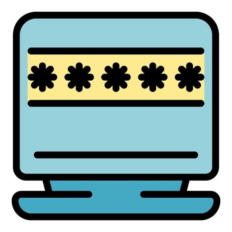 Premium Vector Customize Password Icon Outline Customize Password