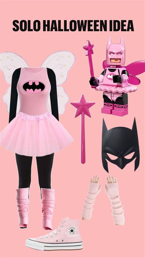 Pink Lego Batman Idea Cute Easy Halloween Costumes Halloween