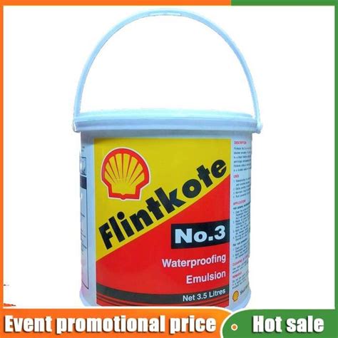 Shell Flintkote Waterproofing Emulsion No3 35l Lazada Ph