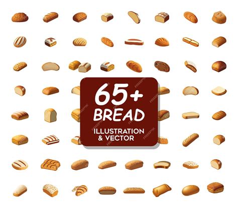 Premium Vector Hiquality Bread Illustration Vector Collection Bread