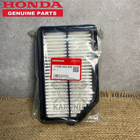 Jual 17220 55a Z01 Filter Udara Air Filter Honda Jazz S Rs Gk5 Gk 5