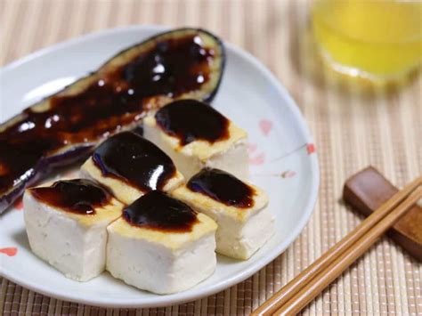 Miso Dengaku Miso Glazed Tofu And Eggplant Umami Pot