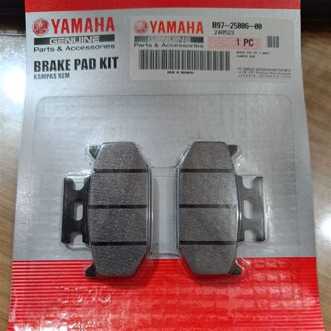 แผ่นดิสก์เบรกหลัง Wr155 R15 Vva V3 New Led Vixion R 2018 Wr 155 B97 ของแท้ สําหรับ Yamaha