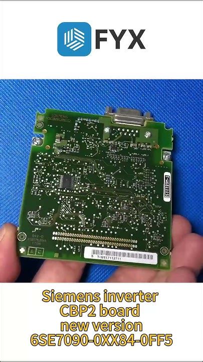Siemens Inverter Cbp2 Board Inverter Components Youtube