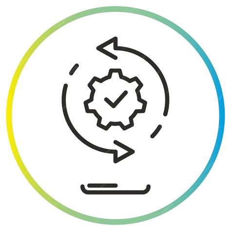 Premium Vector Software Data Synchronize Icon