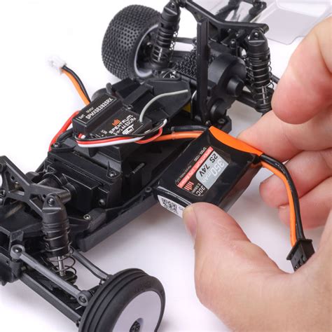 Losi 124 Micro B 2wd Buggy Rtr White Small Addictions Rc