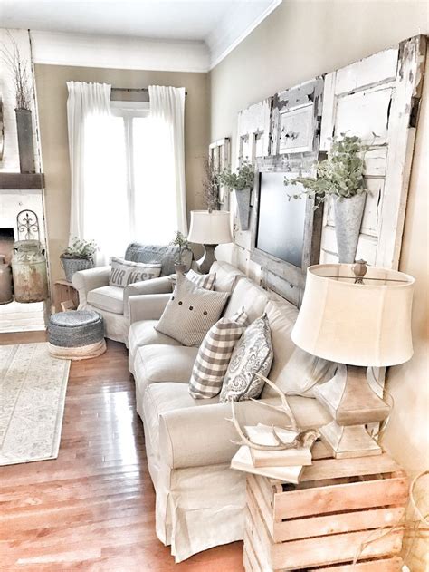Farmhouse Living Room Design And Decor Ideas
