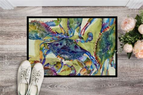 Carolines Treasures 8512jmat Crab All Over Doormat 24x36 24hx36w Kroger