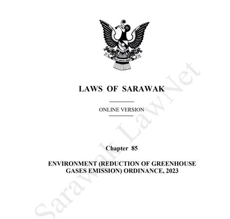 Sarawak Ordinance For Environment Foong Foong Ling Posted On The Topic Linkedin