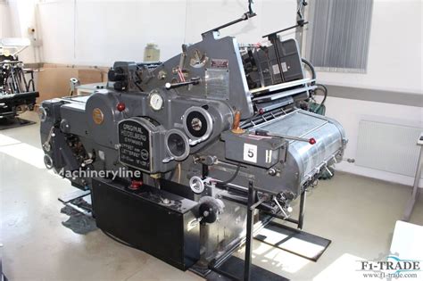 Heidelberg 1 Color Sheet Fed Offset Press Heidelberg Kord64 Offset Printing Machine For Sale