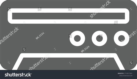 Casset Icon Vector Illustration Flat Stock Vector Royalty Free