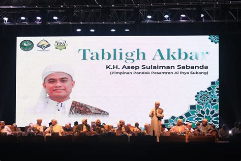 Ribuan Umat Islam Hadiri Tablig Akbar Di Ponpes Al Ihya Subang