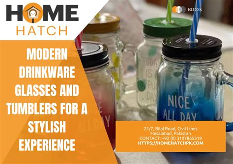 Modern Drinkware Glasses And Tumblers For A Stylish Experience Home Hatch
