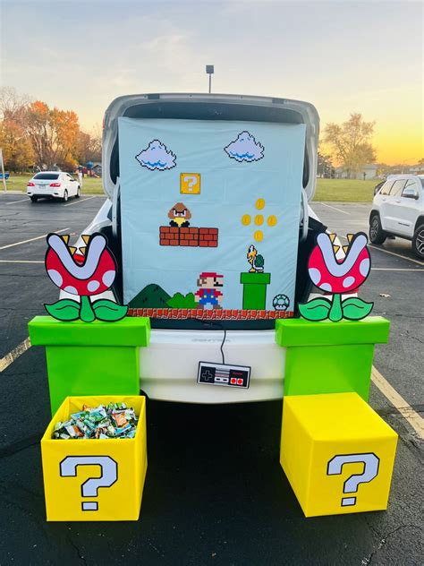 Super Mario Bros Trunk Or Treat Mario Trick Or Treat Super Mario