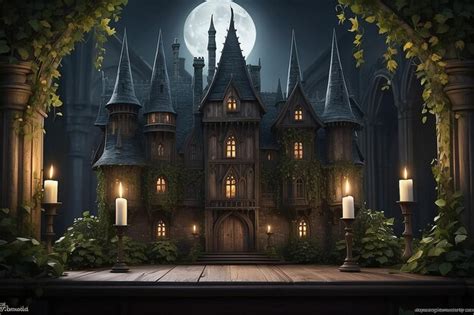 Premium Photo Gothic Manor Image