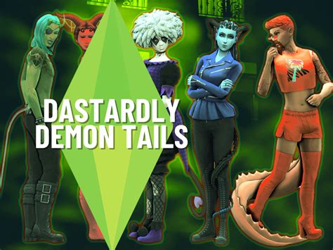 10 Dastardly Demon Tails For Sims From Another World — Snootysims