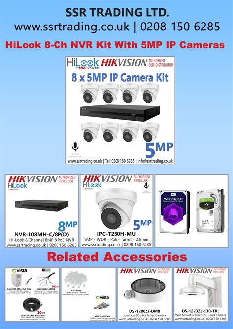 8 Ip Camera Nvr System Kit Nvr With Cameras Nvr And Cctv Cameras