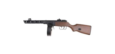 Fusil Ppsh 41 Blowback Metal Imitation Bois Aeg Ww2 Snow Wolf