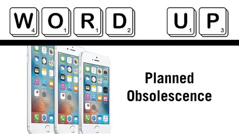Planned Obsolescence