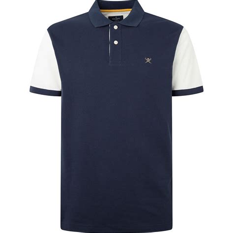 Hackett Polo De Manga Corta Multi Azul Dressinn