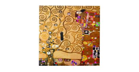 Gustav Klimt Tree Of Life Ceramic Tile Zazzle
