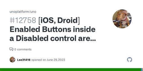 Ios Droid Enabled Buttons Inside A Disabled Control Are Not Disabled