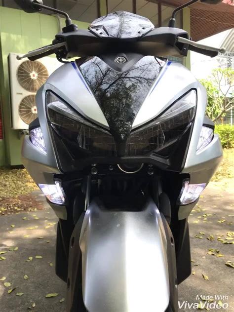 Arrox 155 ติดตั้งไฟเลี้ยวหรี่ 2in1 2คู่หน้า 👉🏼 สวิชไฟผ่าหมาก 👉🏼 กัน