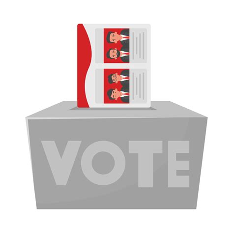 Illustration Of Ballot Box 41004349 Vector Art At Vecteezy