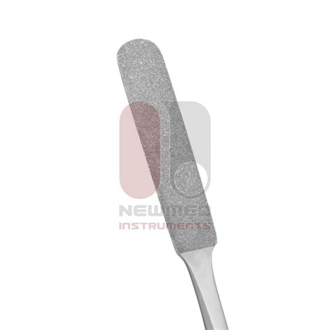 Peet Nasal Rasp Diamond Dust Flat Straight New Med Instruments