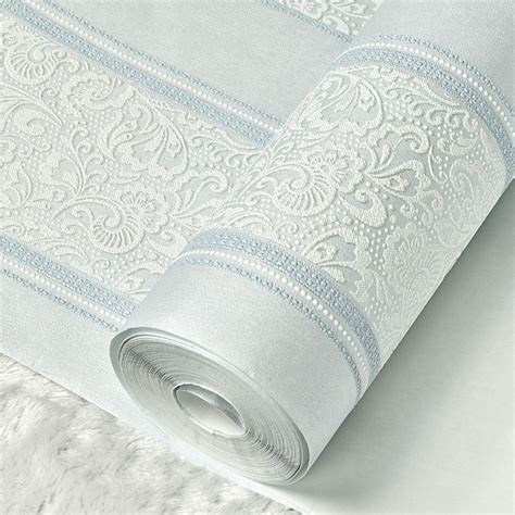 Striped Pattern Wallpaper For Bedroom And Living Room