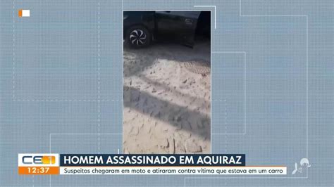 Vídeo Homem Assassinado Em Aquiraz Vídeos Cetv 1ª Edição G1